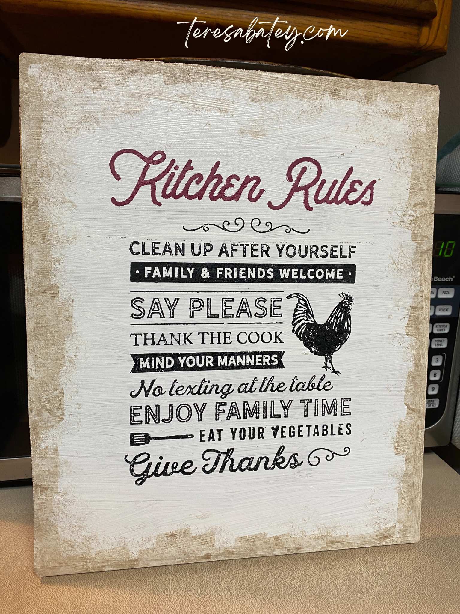 Creative Kitchen Sign Ideas